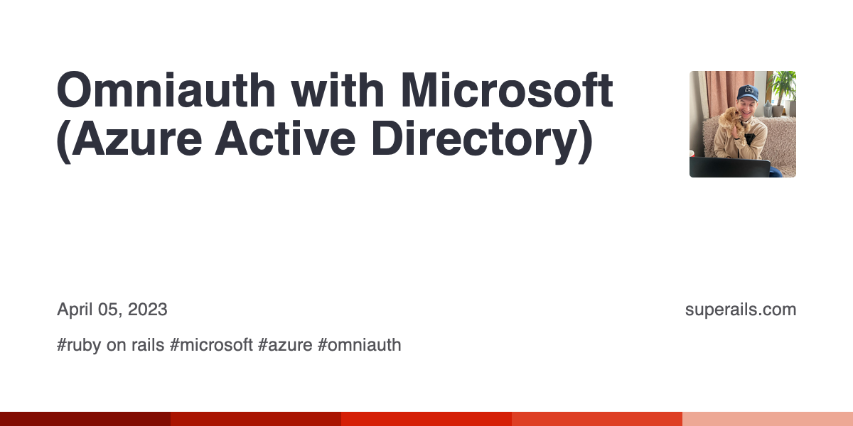 Omniauth with Microsoft (Azure Active Directory) | SupeRails Blog