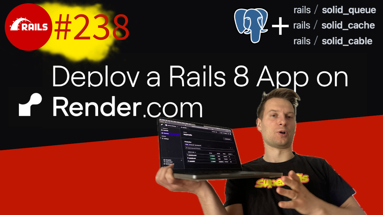 Deploying Rails 8 on Render.com | SupeRails Blog